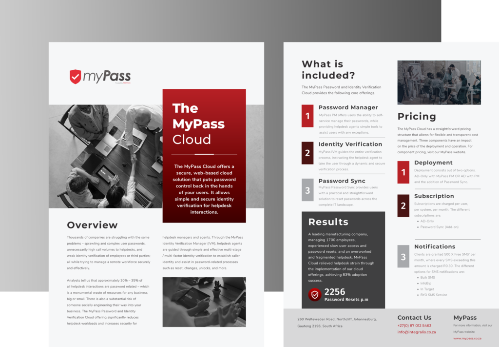MyPass Marketing Package – MyPass Documents